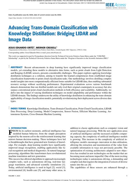 PDF Advancing Trans Domain Classification With Knowledge Distillation