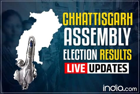 Chhattisgarh Assembly Election Results Live Updates Congress Leaves Behind Bjp By 10 Seats