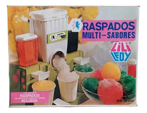 Maquina De Raspados De Juguete Multi Sabores Lili Ledy S