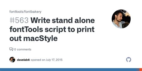 Write Stand Alone Fonttools Script To Print Out Macstyle · Issue 563
