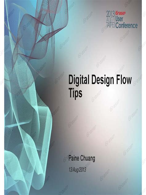 Pdf 2 Digital Design Flow Tips Dokumentips
