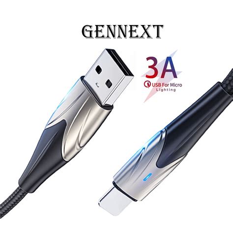 Jual Gennext Kabel Data Gennext A Usb Fast Charging Cable Qc Quick Charge Ori Micro L