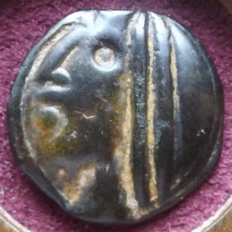Série 854 DT Potin au bandeau Monnaies Antiques Celtes Gaule