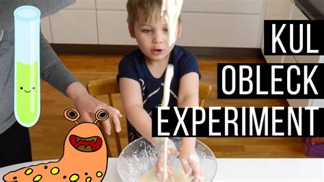 Experiment För Små Barn Oobleck För Barn Barnprogram Barnens Abc