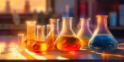 Premium Ai Image Biological Chemistry Research Project