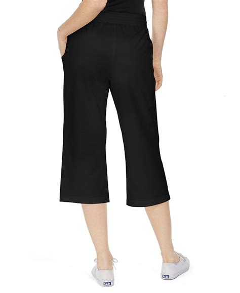 Karen Scott Knit Capri Pants Created For Macys And Reviews Pants