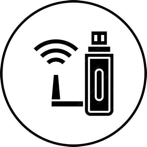 Premium Vector Usb Wifi Vector Icon Can Be Used For Technology Iconset