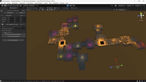 implemented dungeon generation into my game last month here s a small