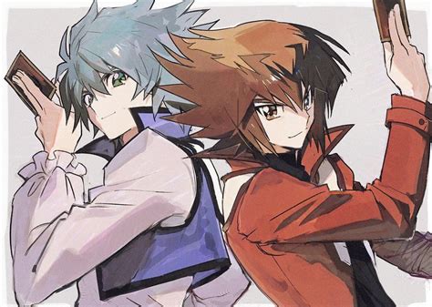 Yuuki Juudai And Johan Andersen Yu Gi Oh And 1 More Drawn By Aoki