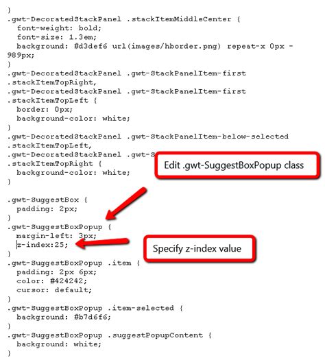 resolving z index issues with alternate values list in ephesoft 3 0 3 4