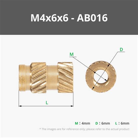 Round Threaded Brass Heat Insert Nut Bambu Lab Us Store