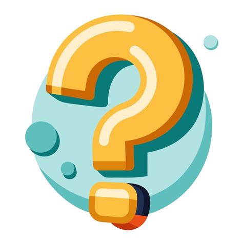 Vector De Icono De Signo De Pregunta Vector Premium Generado Con IA