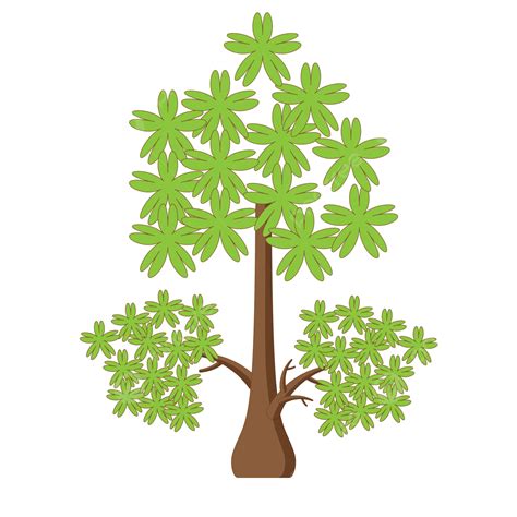 Gambar Pohon Besar Pohon Menanam Clipart Pohon Png Dan Vektor Dengan