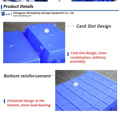 Stackable Plastic Storage Tool Parts Bin High Quantity