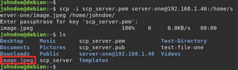 How To Use Scp To Transfer Files With Ssh Keys Pem File Bytexd