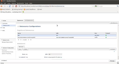 Jboss As Datasource Configuration For Postg Jboss Org Content