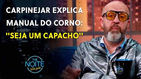 Fabrício Carpinejar reflete sobre relacionamentos The Noite 11 09 23