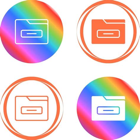 File Folder Vector Icon 40766454 Vector Art At Vecteezy