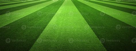 Soccer Field With Green Grass Sport Lawn Background 7448879 Stock