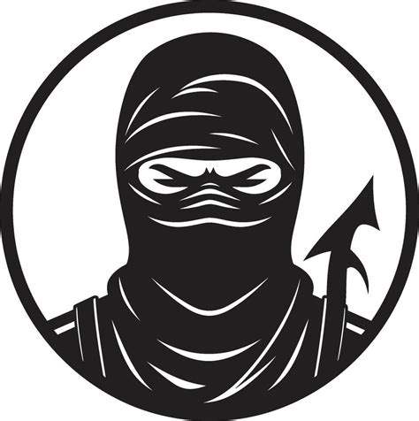 Vector Artistry Unveiled The Ninjas Way The Art Of Ninja Vector Stealth 34090496 Vector Art At