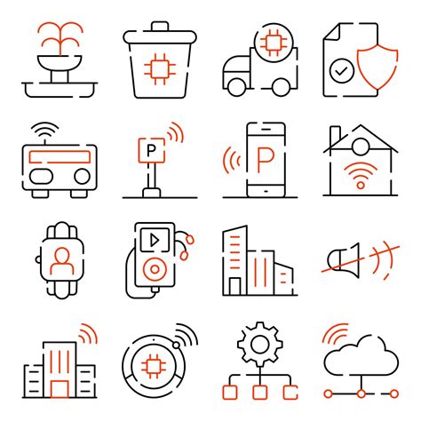 Pack Of Smart Technology 4870207 Vector Art At Vecteezy