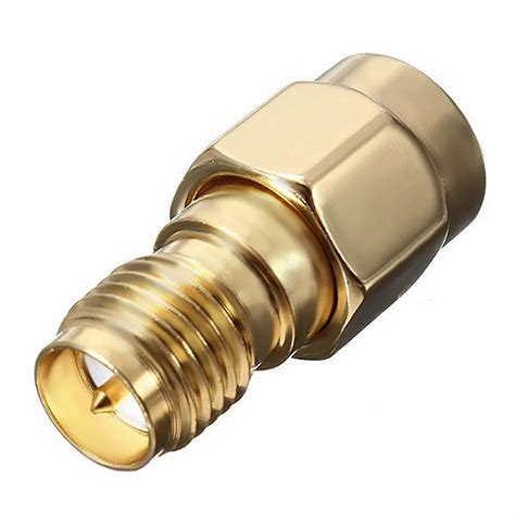 Rf Coaxial Rp Sma Male To Rp Sma Female Adapter Rf Connector 500 Mhz