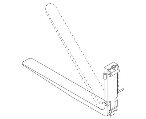 Forklift Folding Forks Fold Up Forks Specialty Forks Intella Parts