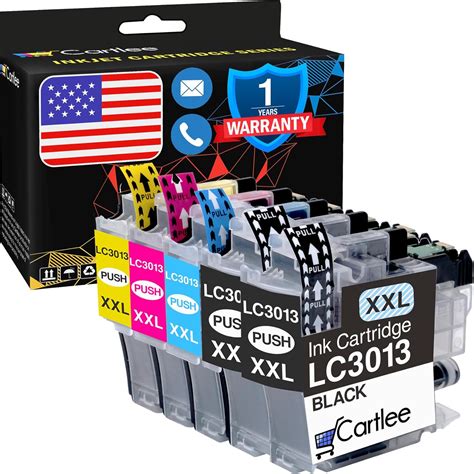 Cartlee Juego De 5 Cartuchos De Tinta Compatibles De Alto Rendimiento