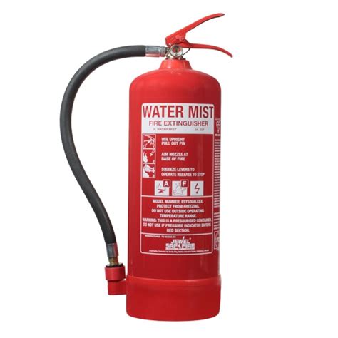 Water Mist Extinguisher 3 Litre Evacuator Alarms