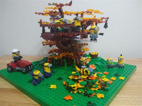 Minions Falling Into Fall Project Idea