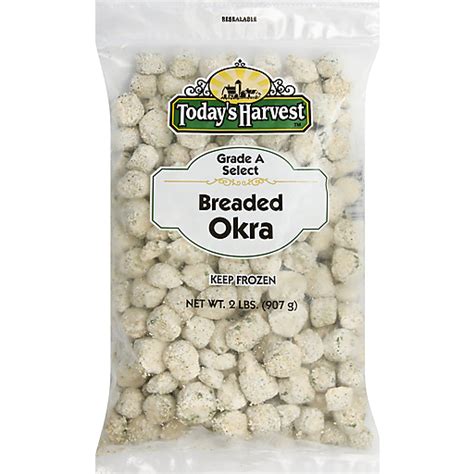 Todays Harvest Okra Breaded 2 Lb Frozen Foods Hays