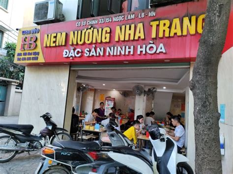 Top 7 Quán Nem Nướng Nha Trang Ngon Nhất Quận Hoàng Mai Hà Nội