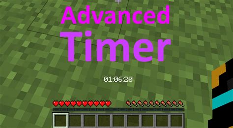 Advanced Customizable Timer Minecraft Data Pack