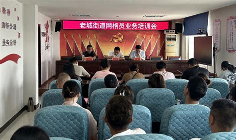 老城街道召开网格员业务培训会 乡镇快讯 潢川新闻网 潢川县委县政府门户网站
