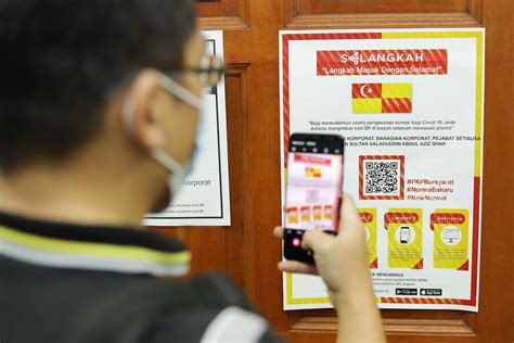 Scan Selangkah Mysejahtera Qr Codes Using One App Selangor Journal