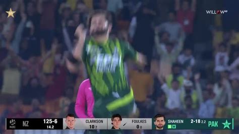 143 Shaheen Afridi To Zakary Foulkes Wicket Bowled Pak Vs Nz 5th
