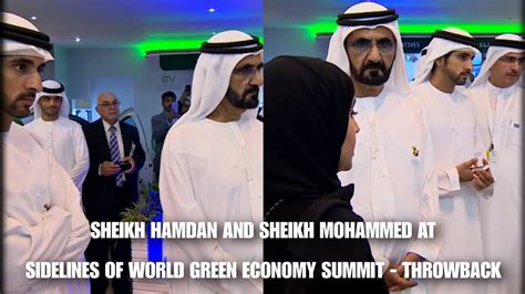Dubai Crown Prince Sheikh Hamdan Fazza King Sheikh Mohammed World Green