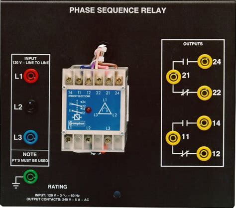 Labvolt Series By Festo Didactic Phase Sequence Relay 3836 10