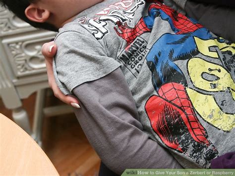 How To Give Your Son A Zerbert Or Raspberry 8 Steps How To Give Your Son A Zerbert Or Raspberry 8 Steps