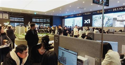 “연말 아산 부동산 후끈” Gs건설 ‘아산탕정자이 퍼스트시티 견본주택 1만5000명 방문