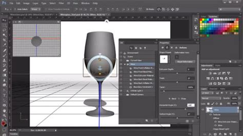 3d in photoshop cs6 combining objects tipsquirrel