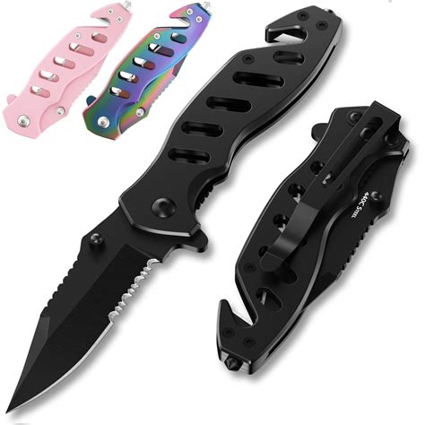 Buy Legal For Men Women 2 68 Inch Serrated Blade Small Black Pocket