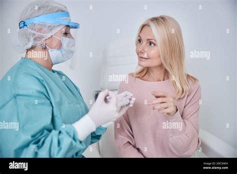 Lab Technician Preparing The Sample For A PCR Test Stock Photo Alamy