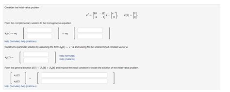 Solved Consider The Initial Value Problem Chegg