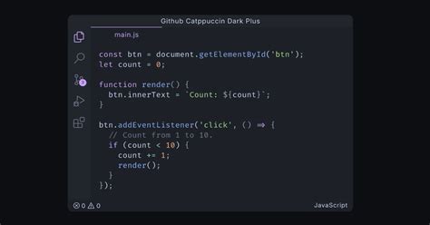 github catppuccin dark by dev gaurav jatt vs code themes