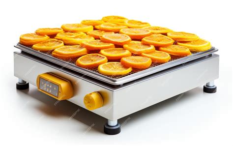 Premium Photo Machine Sorting Oranges