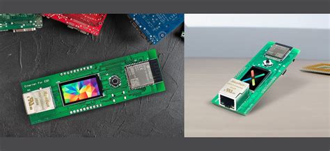 Плата Espi Ethernet And Info Display поставляется с модулем Esp32 S3 или платой Raspberry Pi Pico