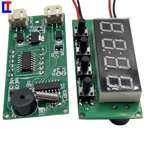 Portable Ac Digital Clock Pcb Circuit Board 12v Board Electronic Display Time Countdown Pcb