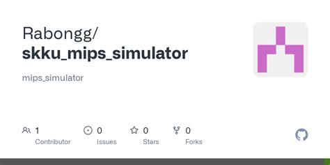 GitHub Rabongg Skku Mips Simulator Mips Simulator