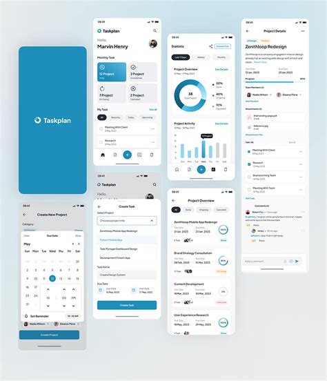 Taskplan Task Manager Mobile App Collage Version By Afif ⚡️